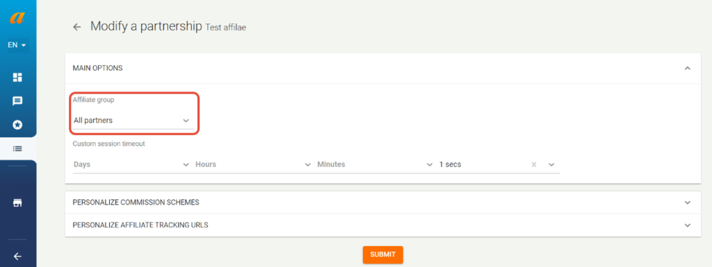 How to create publisher groups? - Affilae